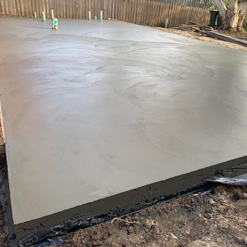 Concrete House Slab - Concrete Works Melbourne