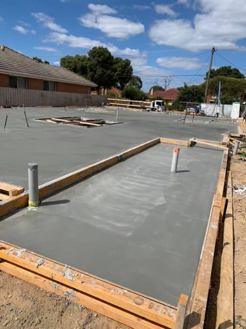 Concrete House Slab - Concrete Works Melbourne
