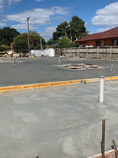 Concrete House Slab - Concrete Works Melbourne