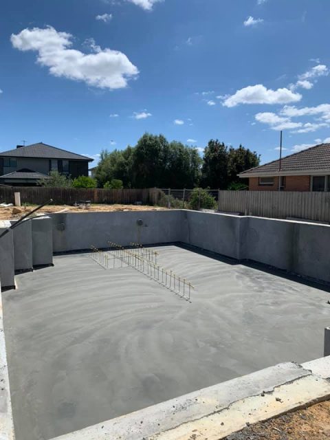 Concrete House Slab - Concrete Works Melbourne